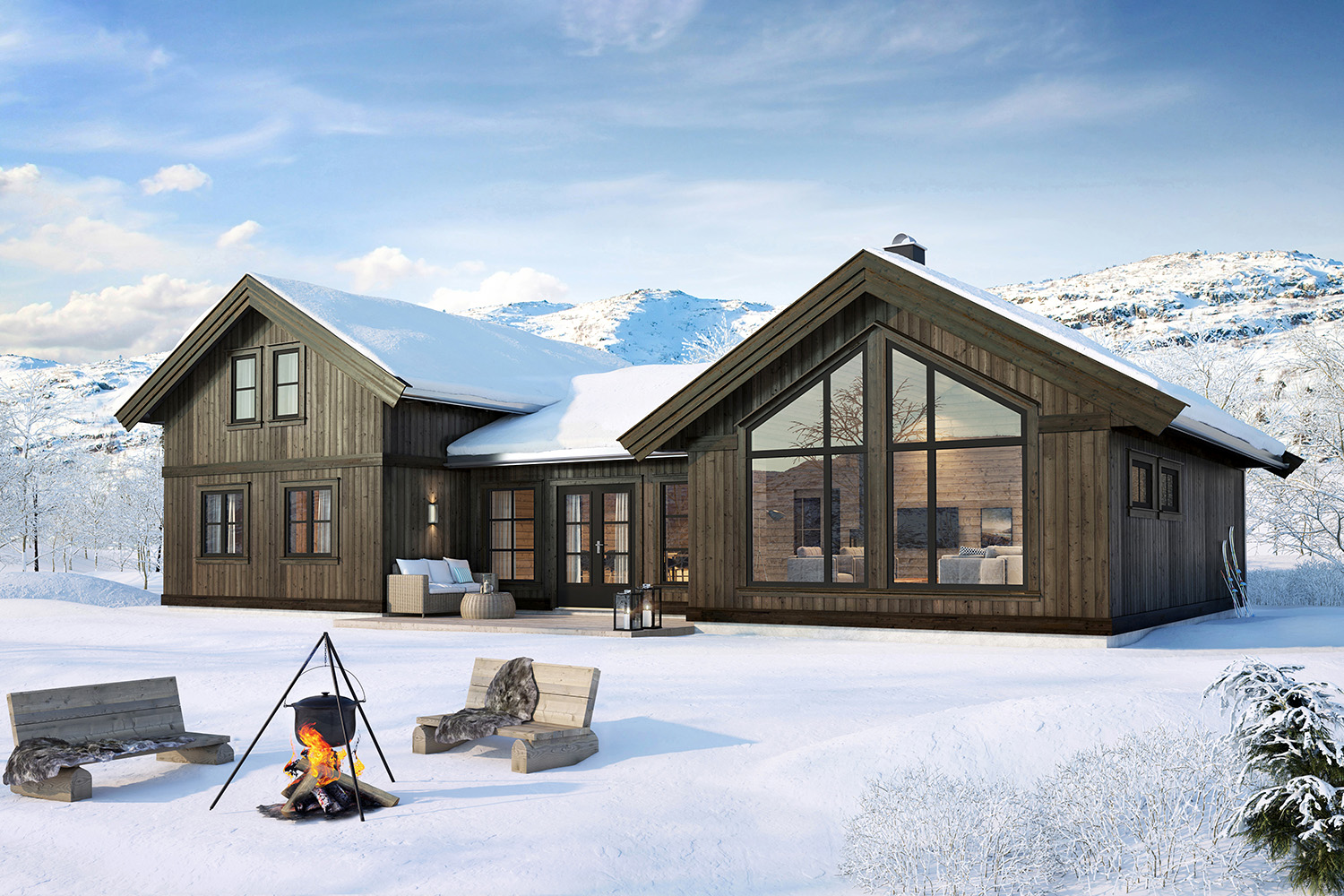 Modell 1275 - Eiken Hytter AS